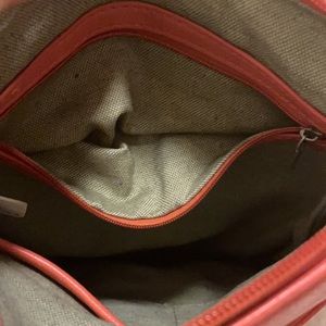 Colab | Bags | Colabs Orange Crossbody Multi Zipper Bag | Poshmark